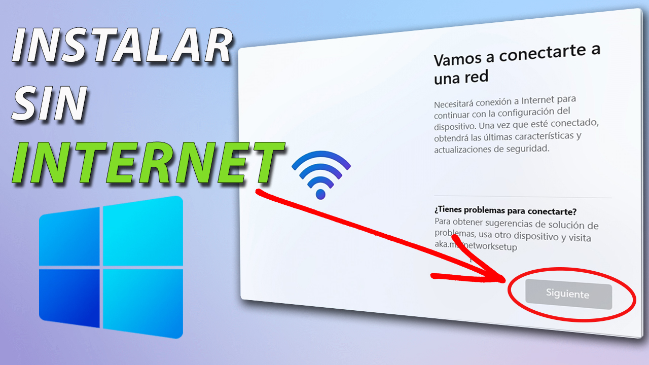 Cómo instalar Windows 11 Home Sin Internet y Cuenta Local - TecnoRed.org
