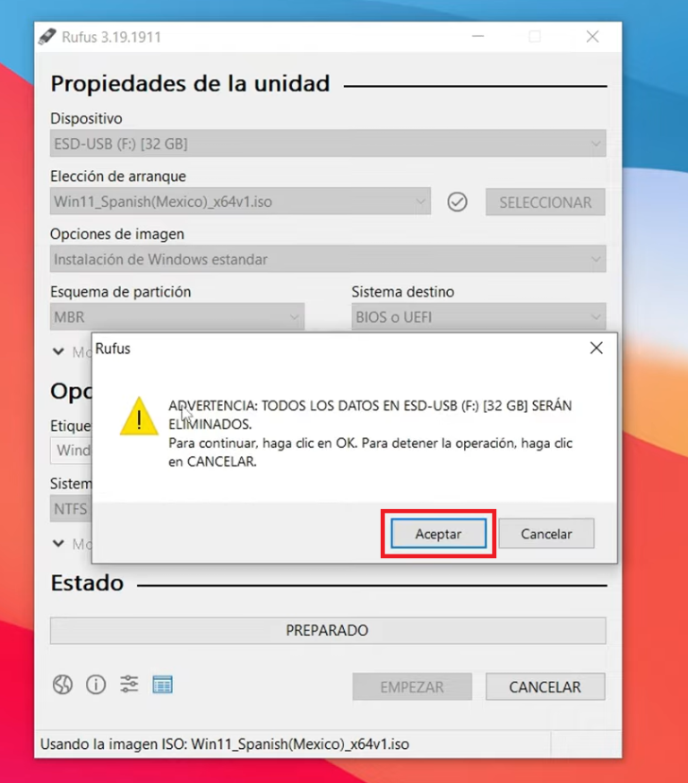 COMO CREAR USB BOOTEABLE de WINDOWS 11 - TecnoRed.org