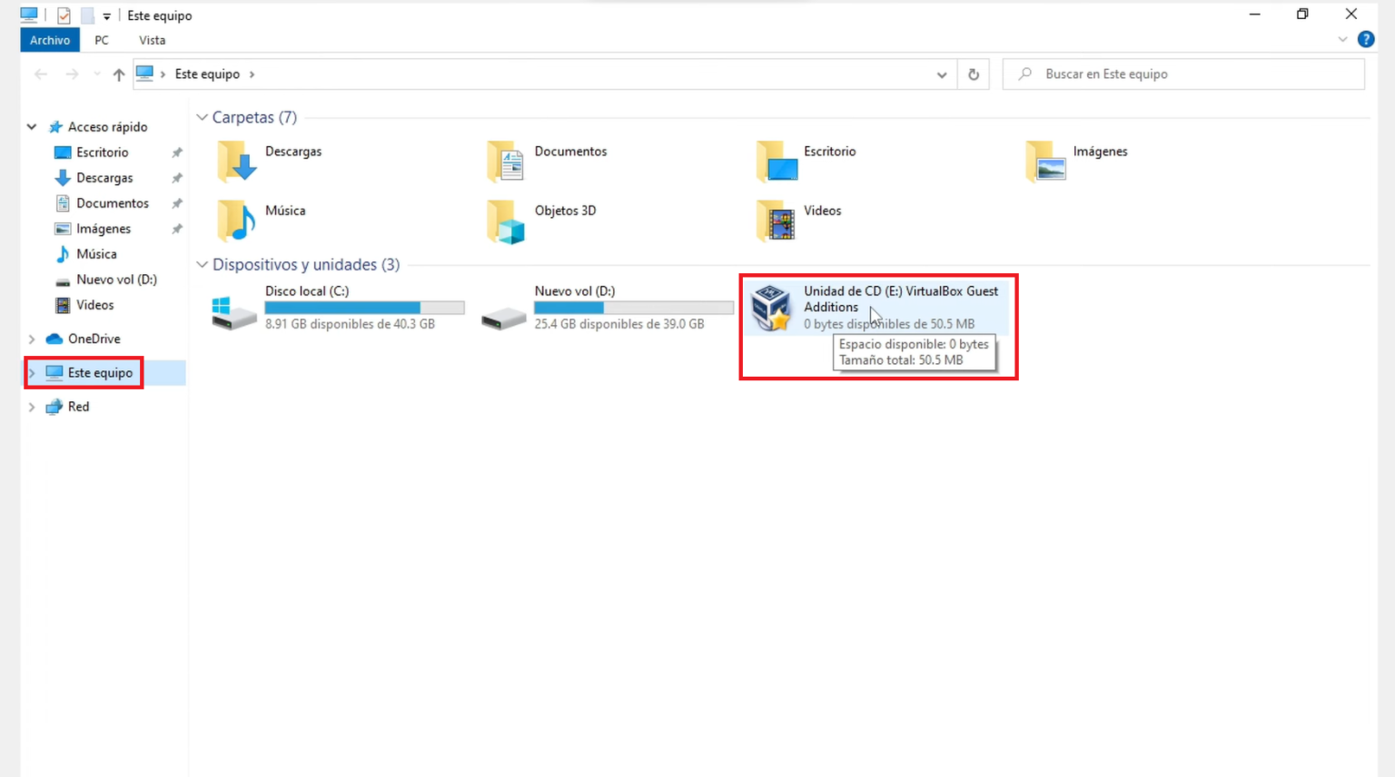 Cómo Poner VirtualBox en Pantalla Completa - TecnoRed.org