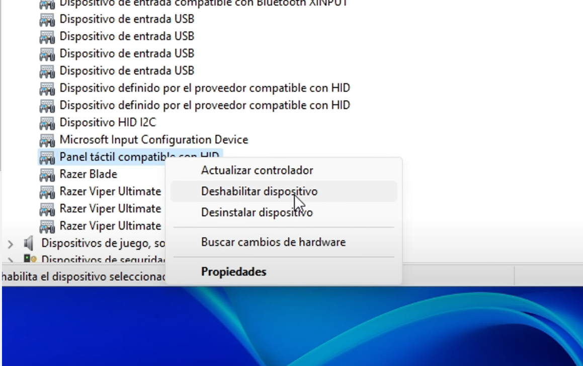 Cómo Desactivar Touchpad de Laptop en Windows 11 - TecnoRed.org