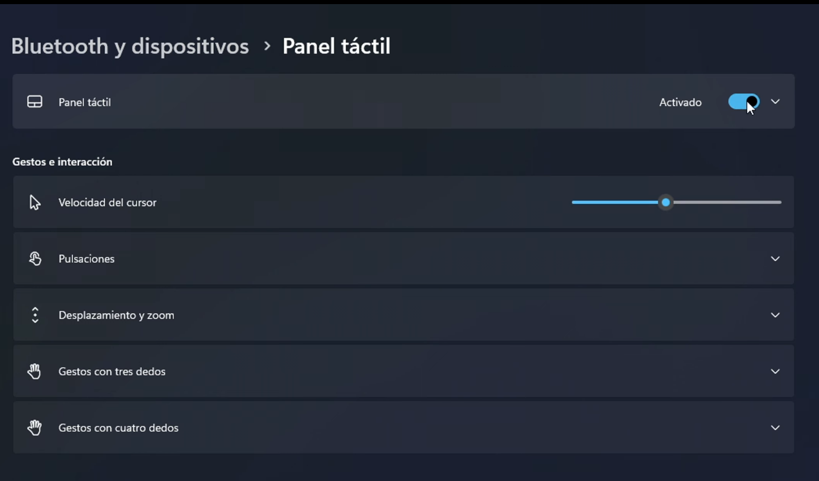 Cómo Desactivar Touchpad de Laptop en Windows 11 - TecnoRed.org