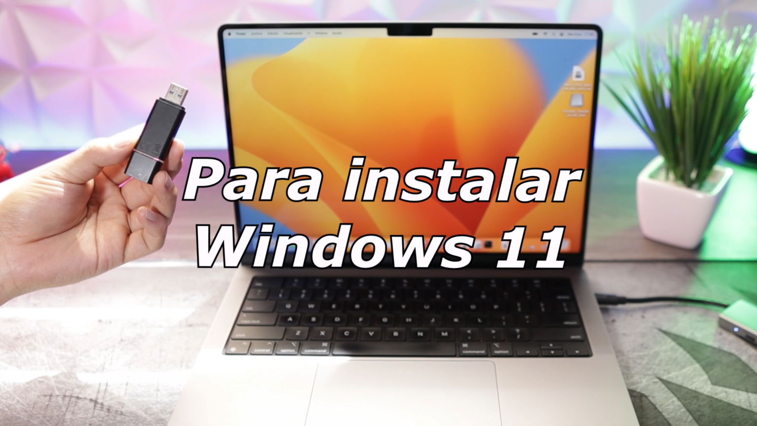 Crear USB Booteable de Windows 11 desde macOS - TecnoRed.org