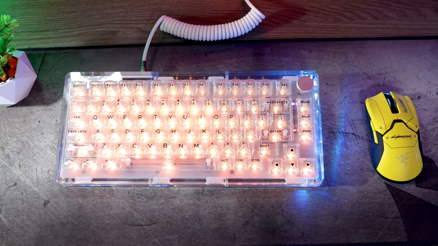 Teclado Keyboom Phantom 81 Versión 2: La Maravilla Transparente en el ...