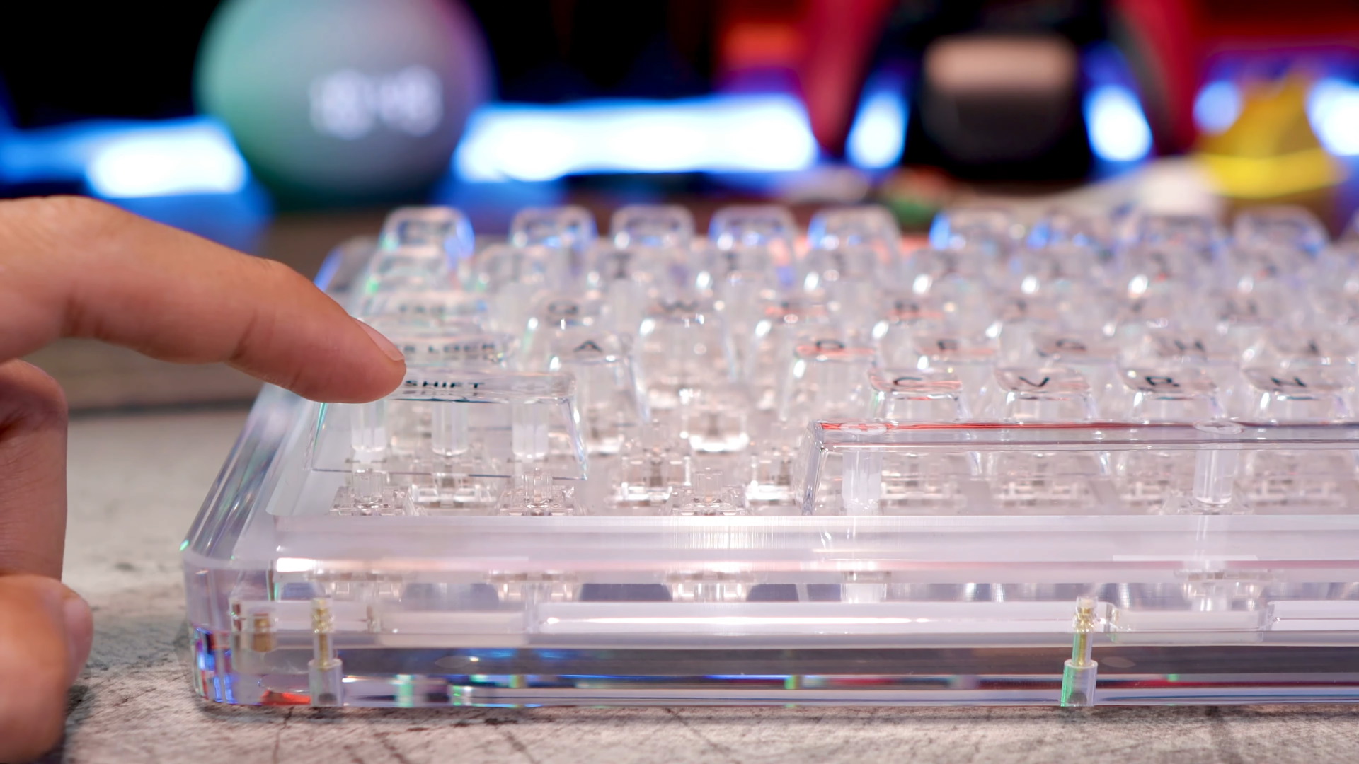 Teclado Keyboom Phantom 81 Versión 2: La Maravilla Transparente en el ...