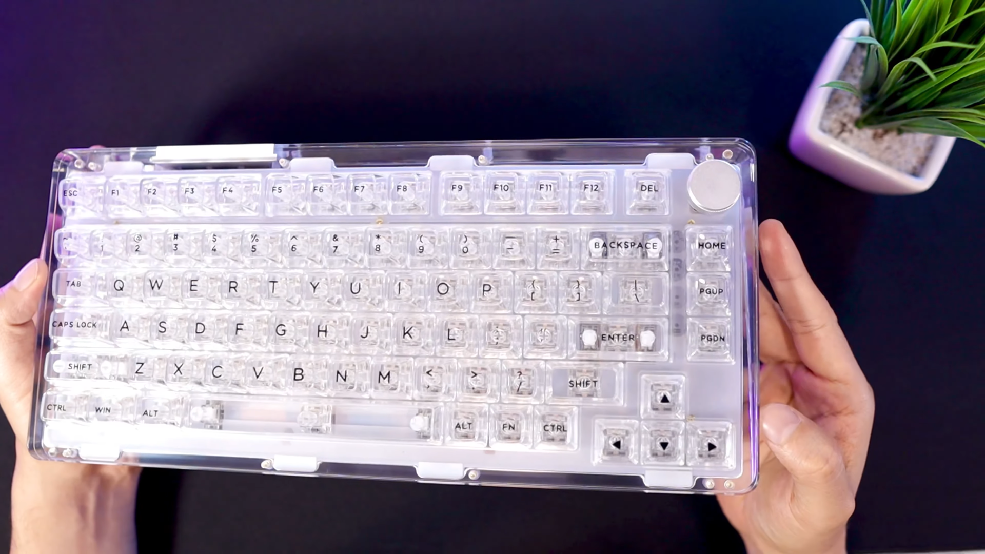 Teclado Keyboom Phantom 81 Versión 2: La Maravilla Transparente en el Mundo de los Teclados ...