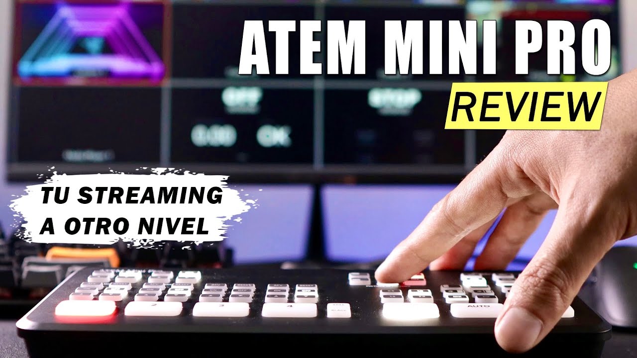 Todo lo que Necesitas Saber sobre el Switcher ATEM Mini Pro de ...