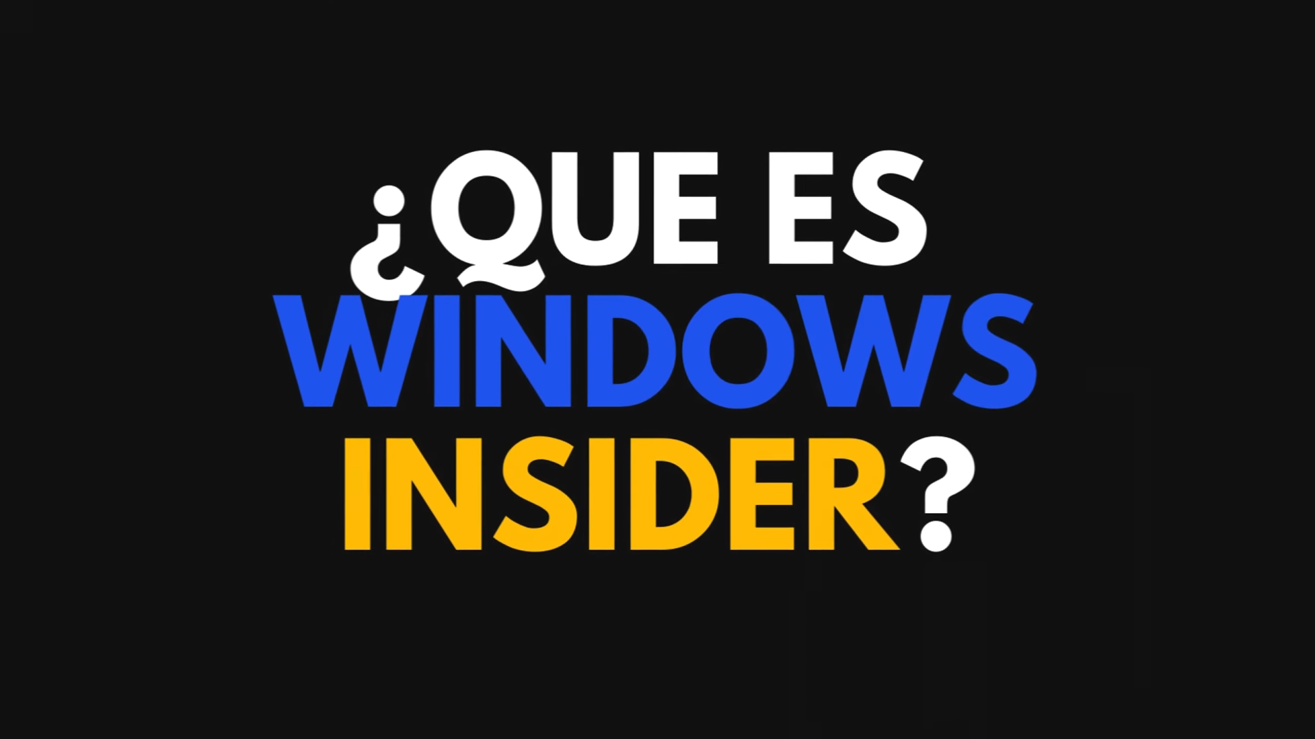 Programa Windows Insider: ¡Sé de los Primeros en Probar las Novedades ...