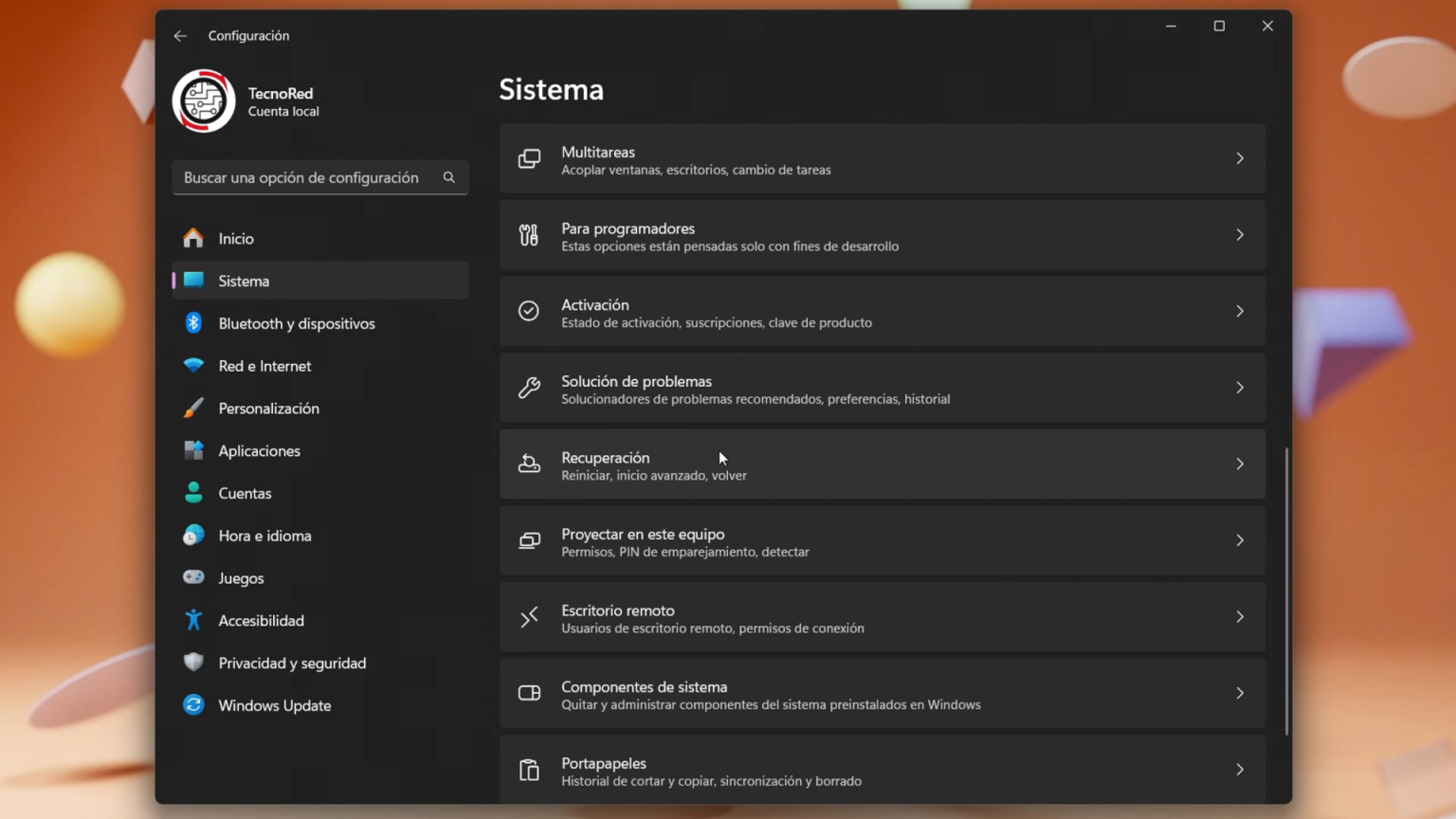 Cómo Formatear Windows 11 sin Perder tus Archivos - TecnoRed.org