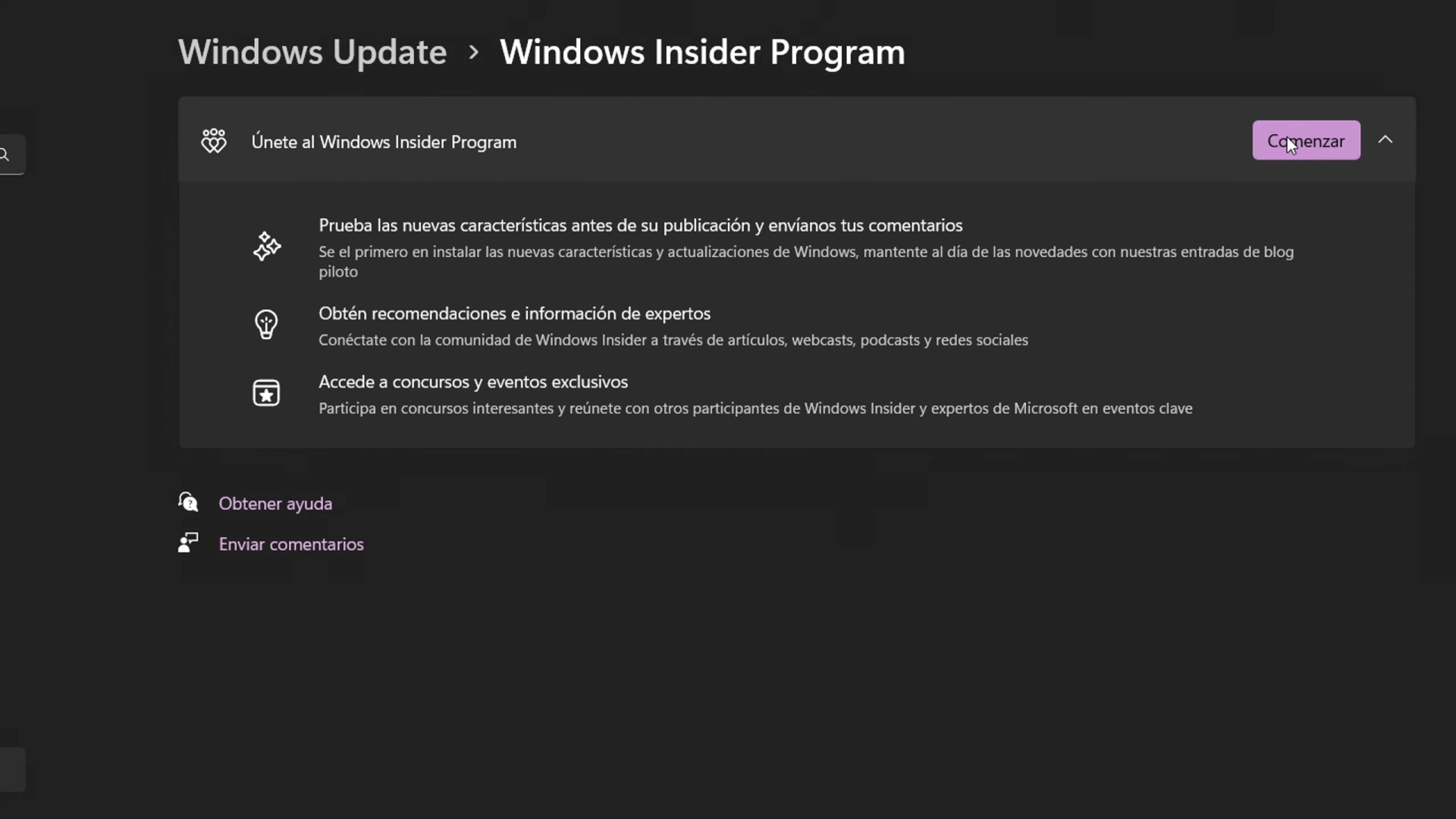 Programa Windows Insider: ¡Sé de los Primeros en Probar las Novedades ...