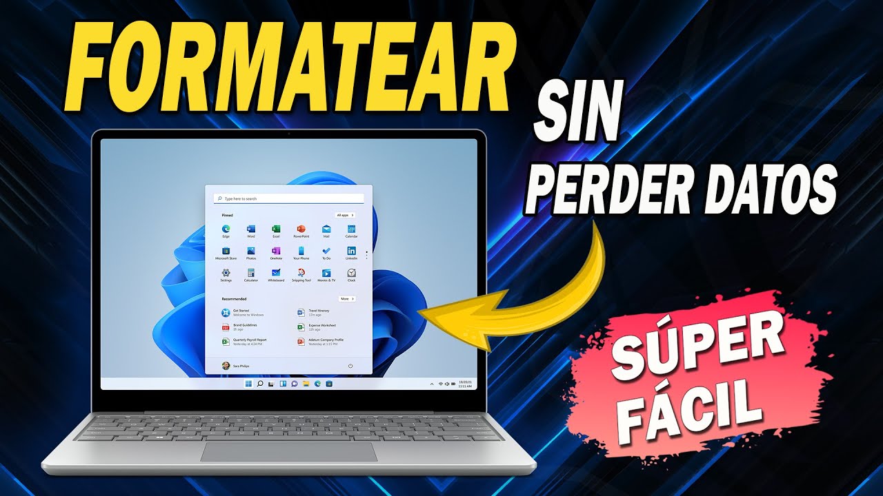 Cómo Formatear Windows 11 sin Perder tus Archivos - TecnoRed.org