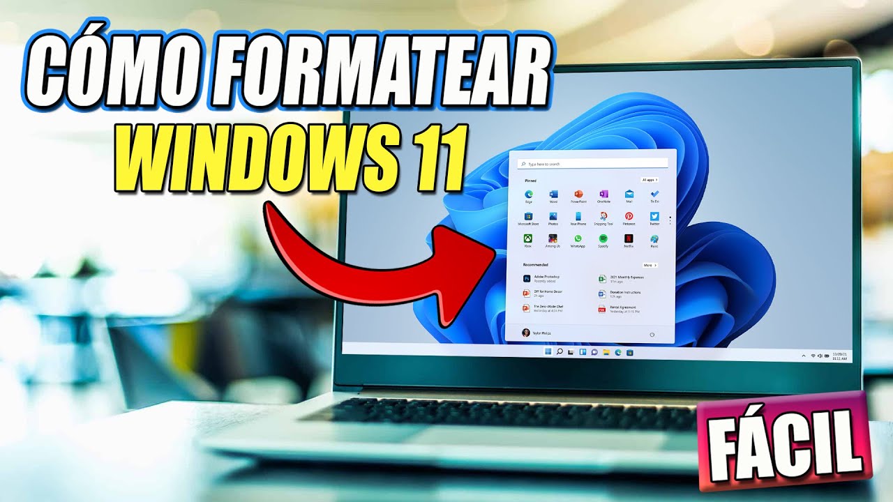 Cómo Formatear tu PC y Reinstalar Windows 11 en 2024 - TecnoRed.org
