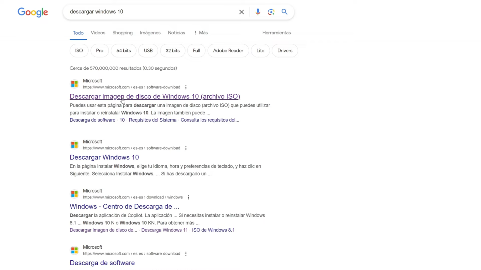 Cómo Descargar Archivo ISO de Windows 10 Oficial (Método 2024 ...
