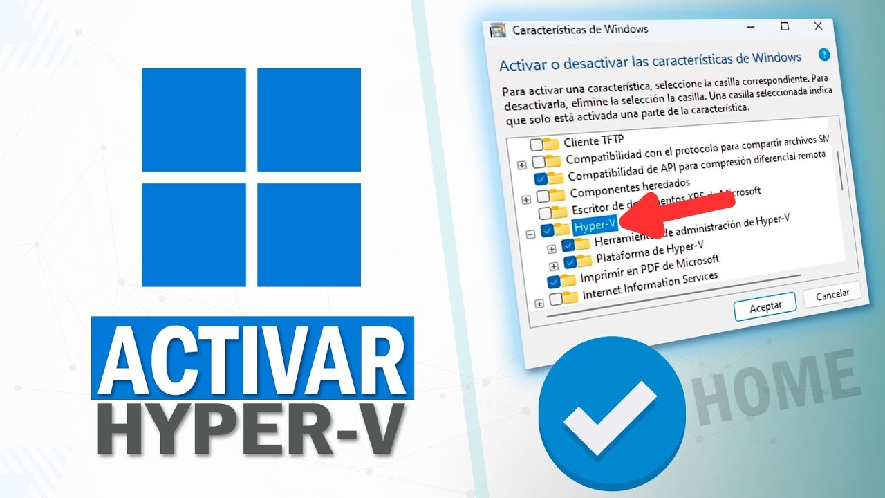 Cómo Activar Hyper-V en Windows 11 Home - TecnoRed.org