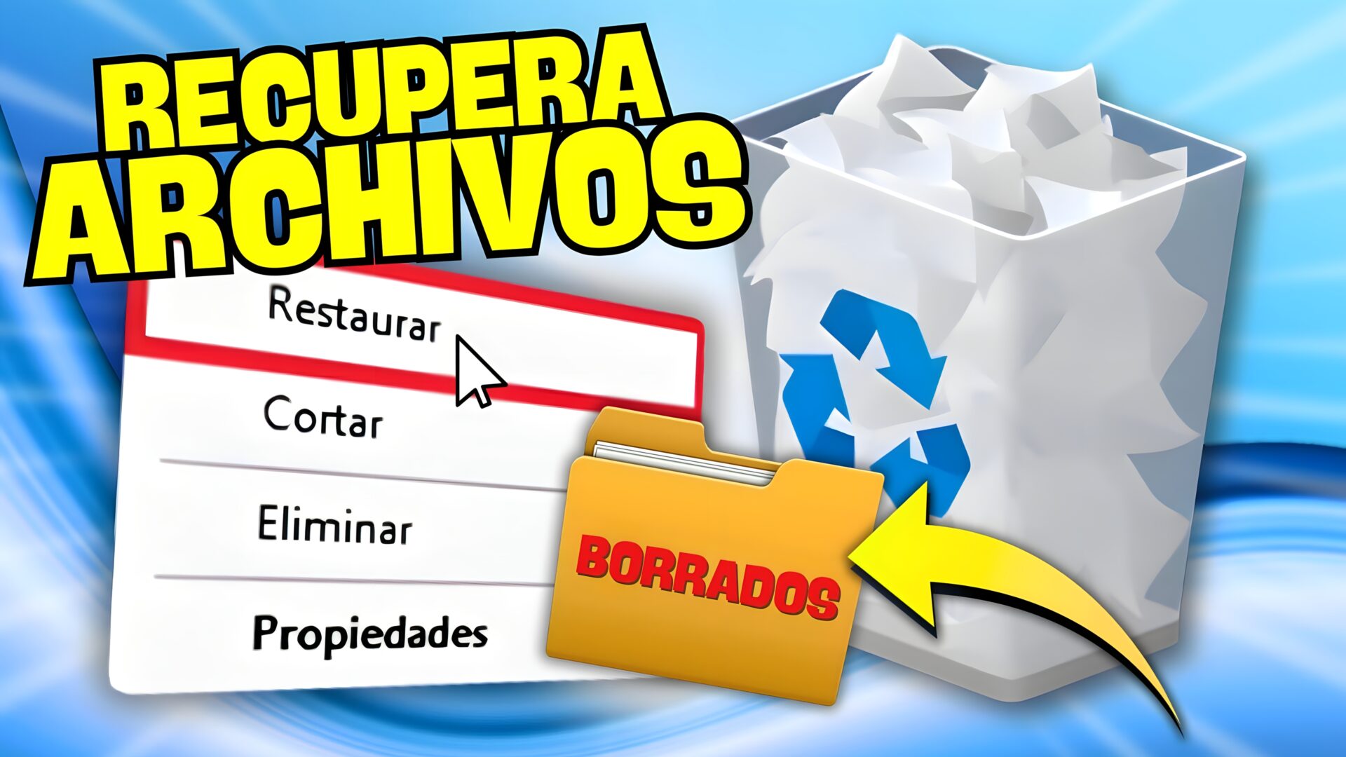 ¡Cómo Recuperar Archivos ELIMINADOS de Tu PC GRATIS! 😱 - TecnoRed.org