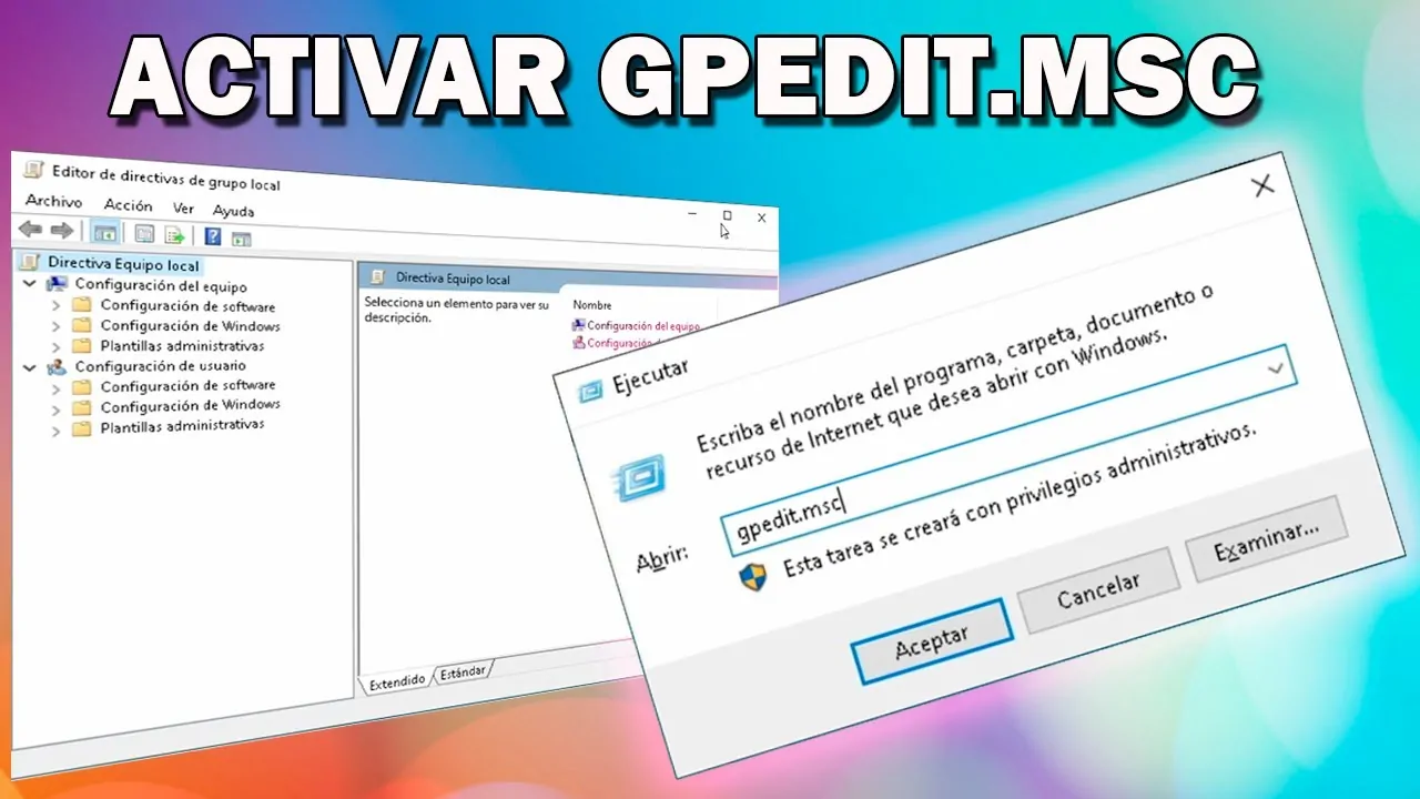 Cómo Activar GPEDIT.MSC en Windows 10 y Windows 11 en 2025: Guía Paso a Paso - TecnoRed.org