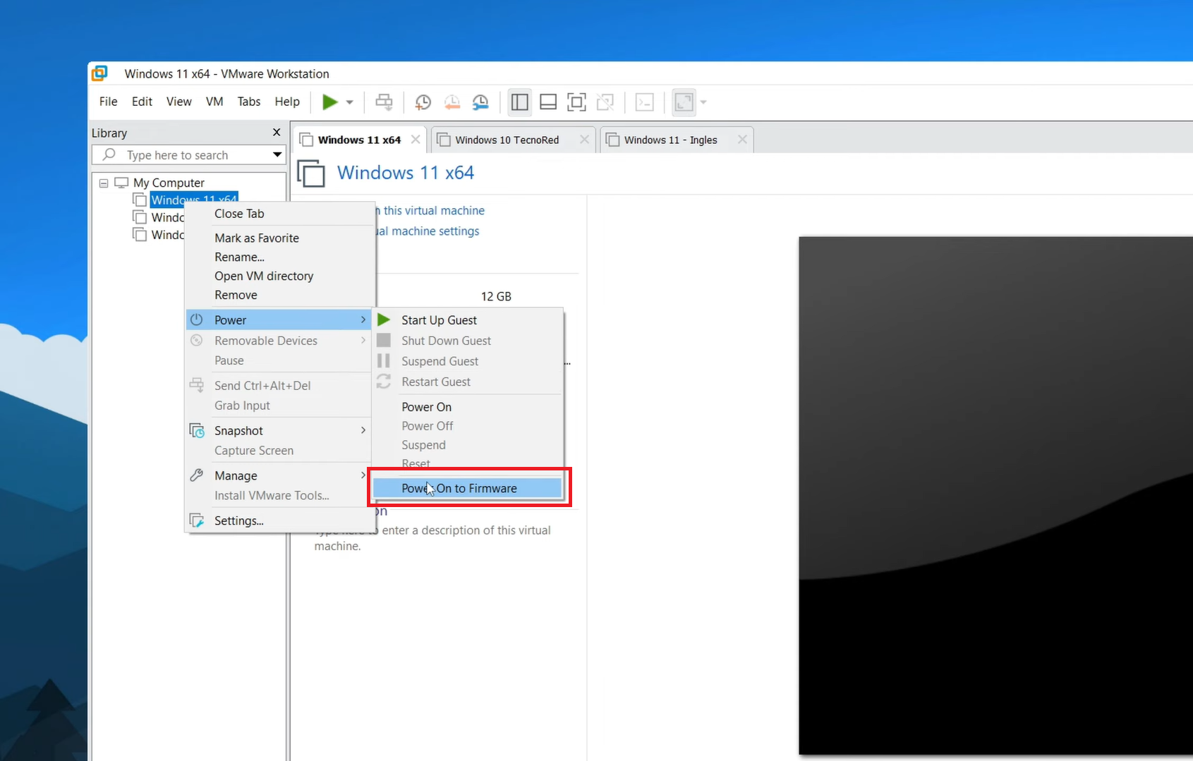 Cómo Entrar a la BIOS en tu Máquina Virtual con VMware Workstation: Guía Rápida - TecnoRed.org