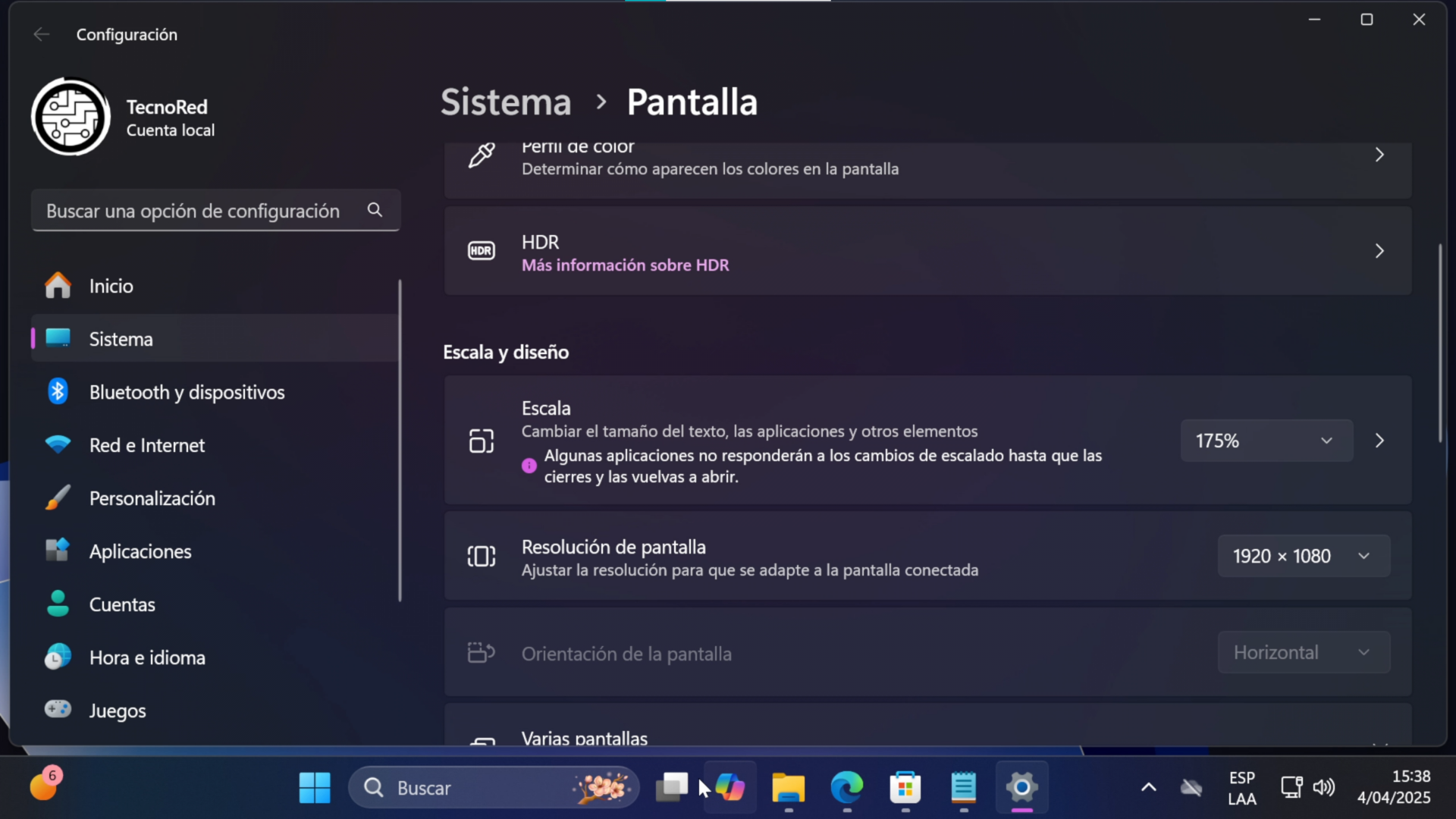 Cómo Cambiar el Tamaño de la Barra de Tareas en Windows 11 en 2025 - TecnoRed.org