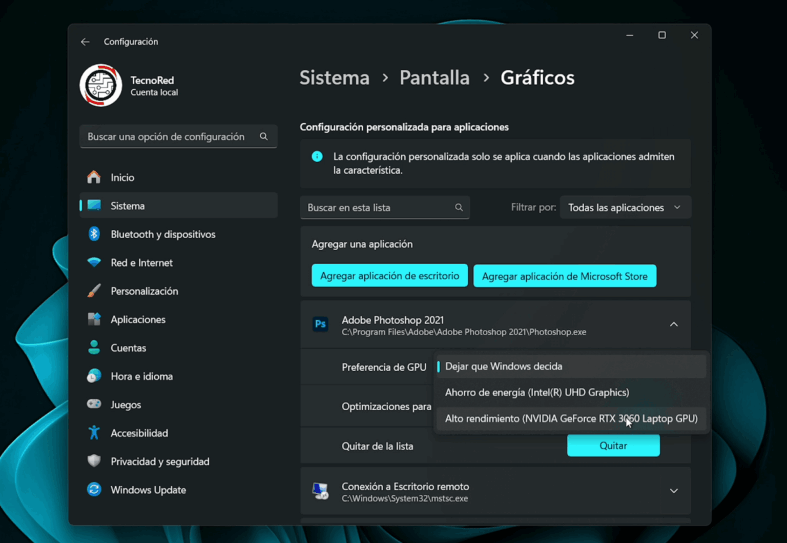 Cómo Configurar tu Tarjeta Gráfica Dedicada como Principal en Windows ...