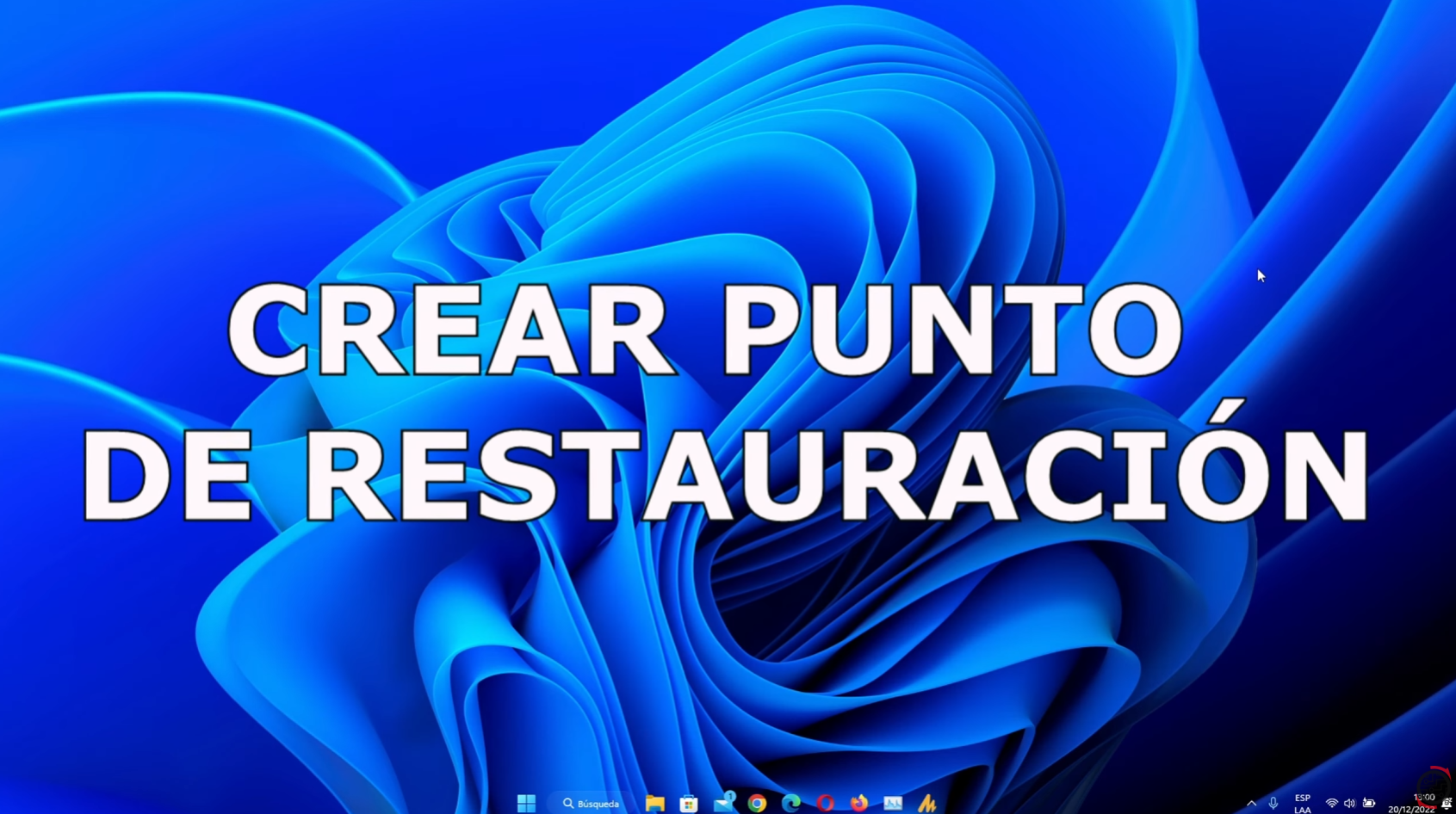 Cómo Crear un Punto de Restauración en Windows 11 y Windows 10 ...