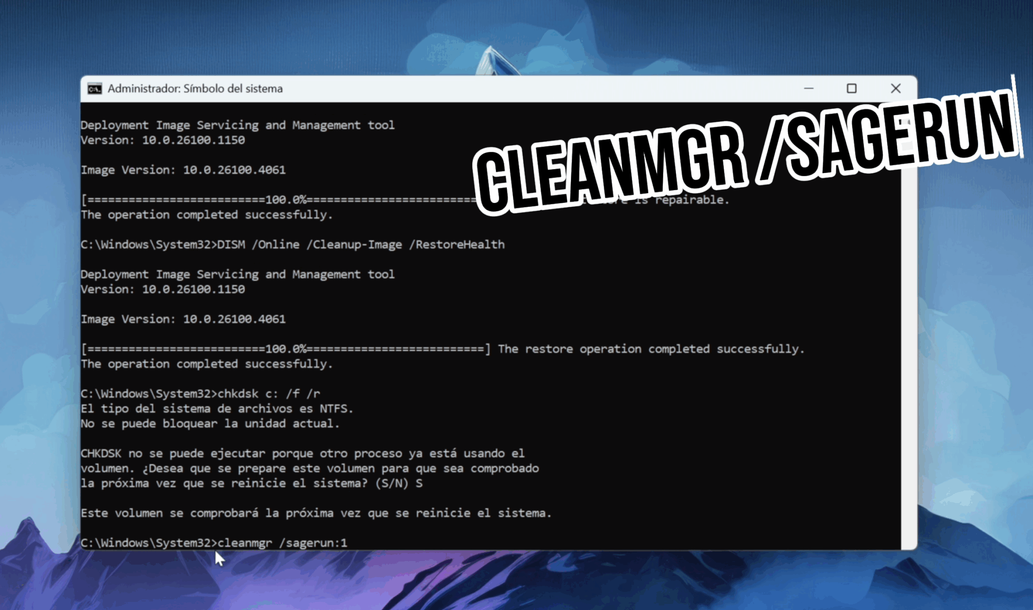 ¡Repara Windows desde el CMD sin Formatear! | Guía Paso a Paso 2025 ...