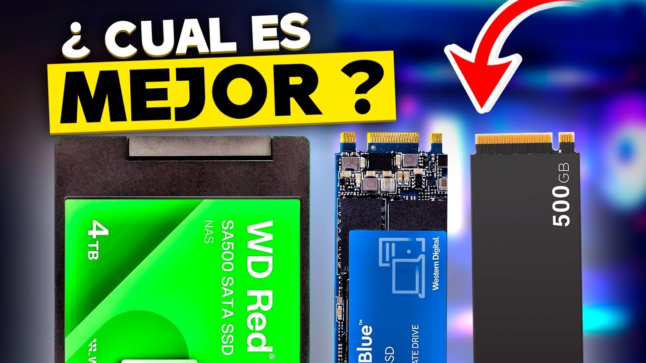 Guía Completa para Elegir un SSD en 2025: Diferencias entre SATA, M.2 y NVMe - TecnoRed.org