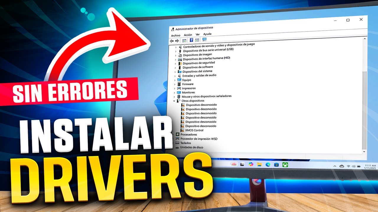 Cómo Instalar y Actualizar Drivers y Controladores en tu PC Correctamente (Guía 2025) - TecnoRed.org