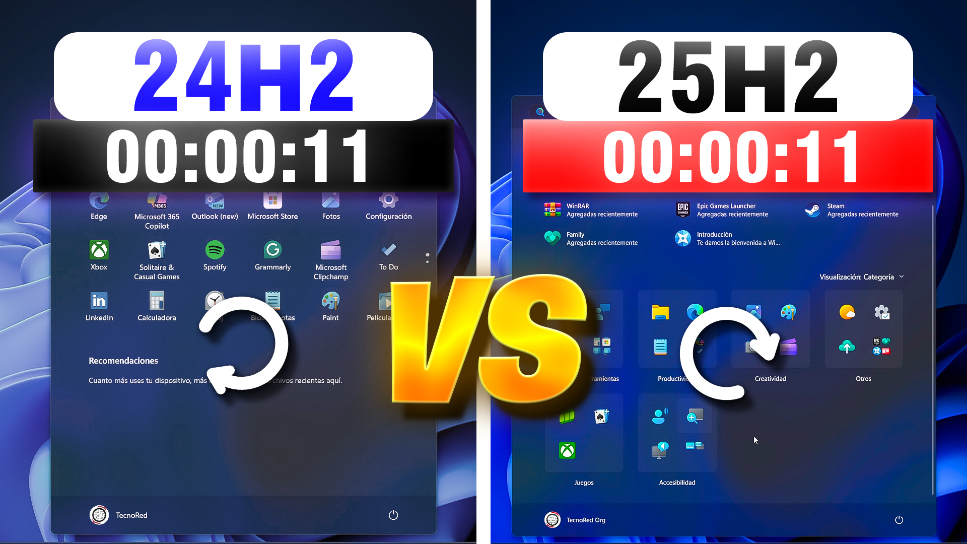 Windows 11 24H2 vs Windows 11 25H2: ¿Vale la Pena Actualizar ...