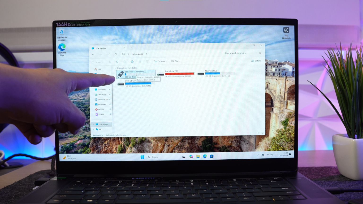 Cómo Crear un Windows 11 Portable en USB o SSD Externo y Llevarlo a Cualquier PC - TecnoRed.org