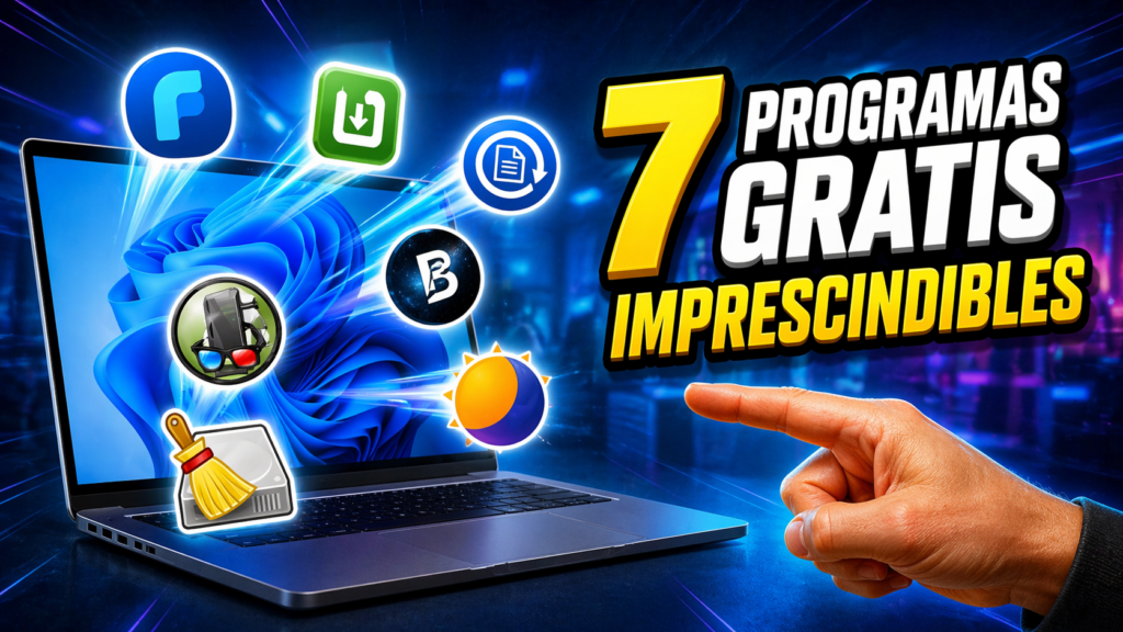 🚀 7 Programas Gratuitos Súper Útiles para Windows (2026) - TecnoRed.org